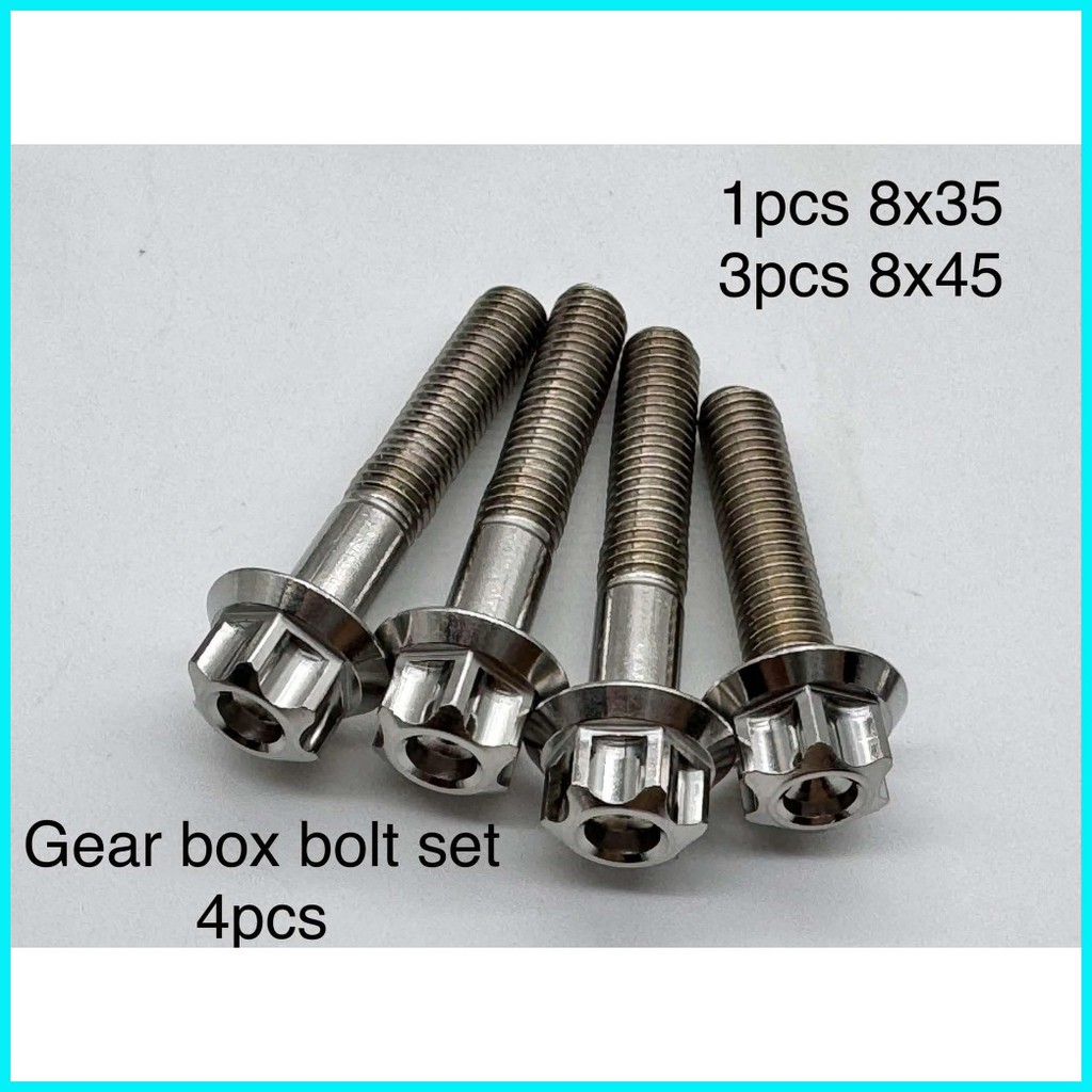 CNC BOLT FOR N-MAX V1/V2 CNC GEAR TYPE FULL SET BOLT | Shopee Philippines