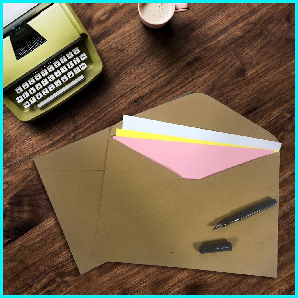 Veco Paper Brown Envelope A4 (50pcs) | Shopee Philippines