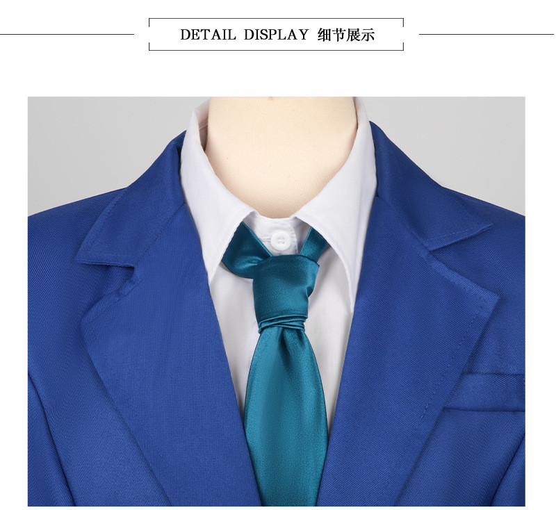[Ready Stock] Detective Conan cosplay Uniform of Kudou Shinichi cosplay ...