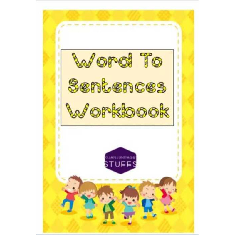 Word To Sentences Workbook (20 Pages) BOOKBIND F2c | Shopee Philippines