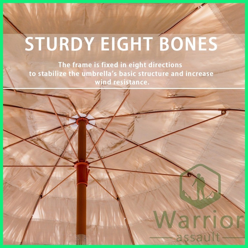 Umbrella Big Outdoor Umbrella With Stand Beach Umbrella Straw Fibrella ...