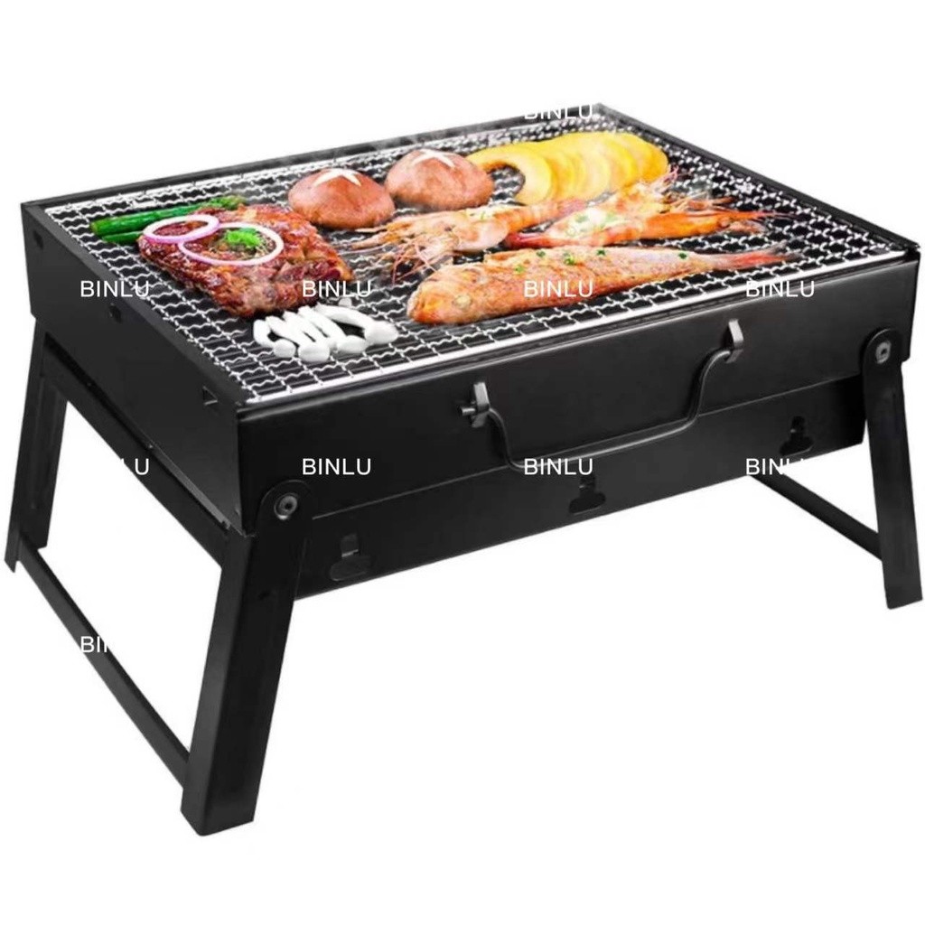 Stainless steel foldable portable lightweight barbecue grill,BBQ ...