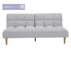 Furniture Source Marty Fabric Sofa Bed (Gray) | Shopee Philippines