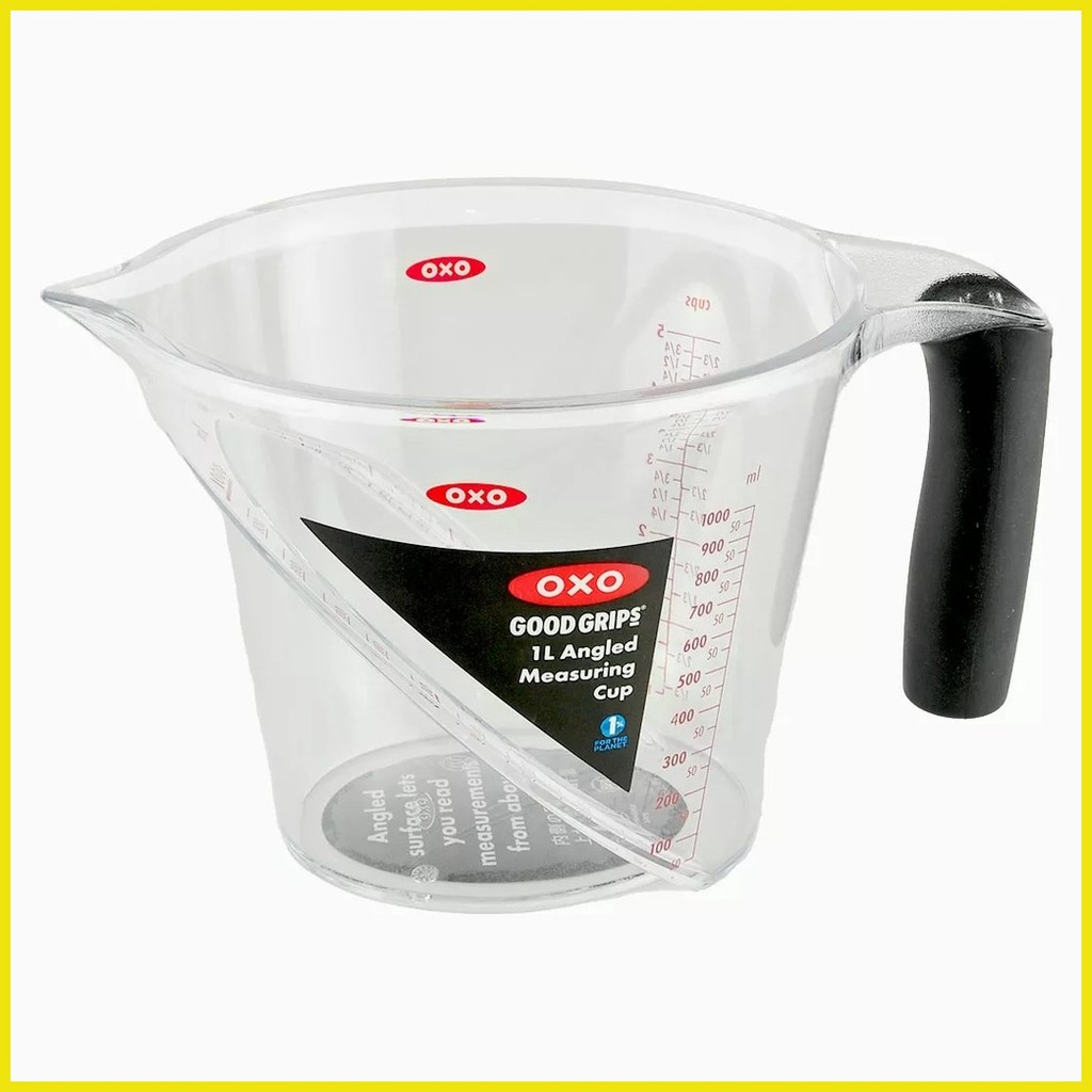 OXO Houseware Good Grips 4-Cup Angled Measuring Cup | Shopee Philippines