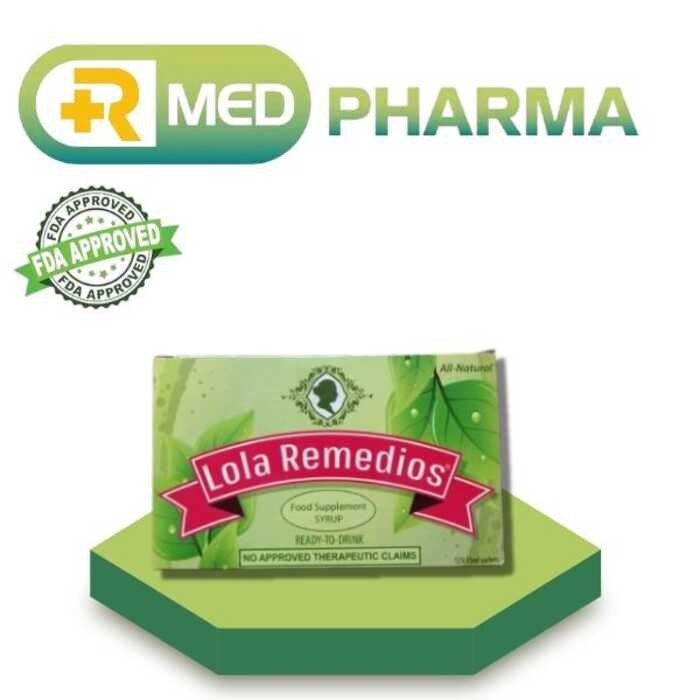 LOLA REMEDIOS (Food Supplement) 1 BOX Ff7 | Shopee Philippines