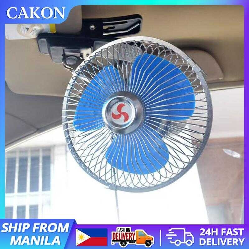 Portable Cooling Fan12v 24V Mini Vehicle Cooler Window Dashboard ...