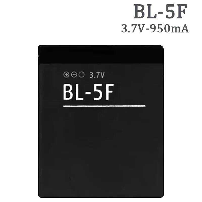 BL-5F Rechargeable Lithium Replacement Phone Battery for Nokia N95 N96 ...