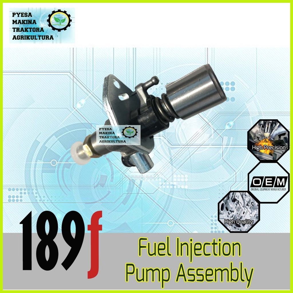 Fuel Injection Pump Assembly Assy 189F 12HP Air Cooled Diesel Engine by ...