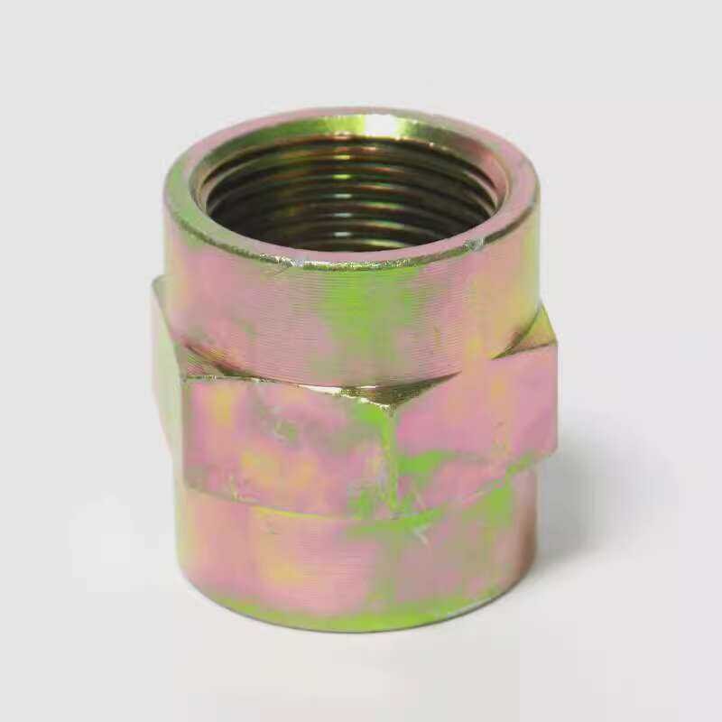 Double Internal Thread Straight Hydraulic Pipe Oil Pressure Transition ...