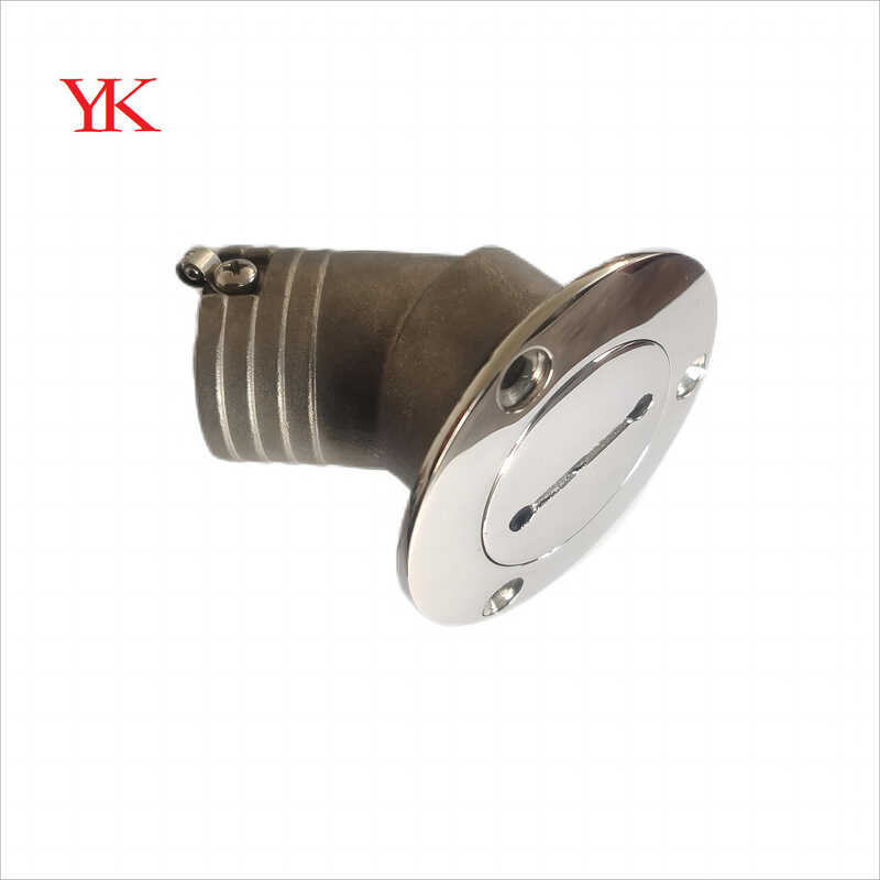 Stainless Steel 316 Fuel Filler 45 Degree Bent Fuel Filler Water Inlet ...