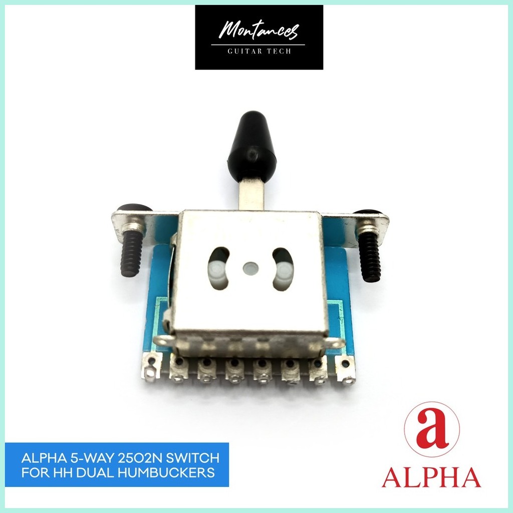 Alpha Hh 5-Way Pickup Selector Ibanez Style 2502n | Shopee Philippines