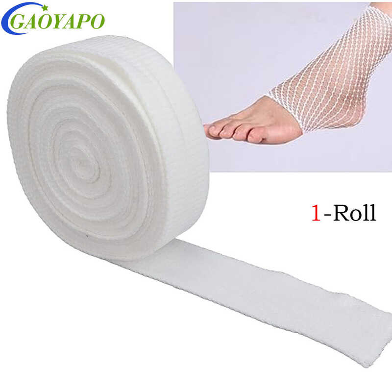 1 Roll Elastic Wound Dressing Net Mesh Tubing Tubular Gauze Fix ...