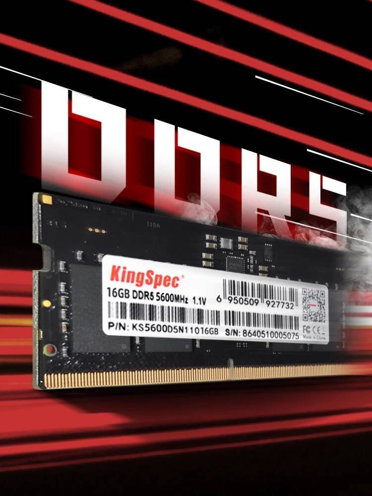 DDR5 KingSpec 4800MHz 5600MHz Memory Ram DDR4 8GB 16GB 3200MHz SODIMM ...
