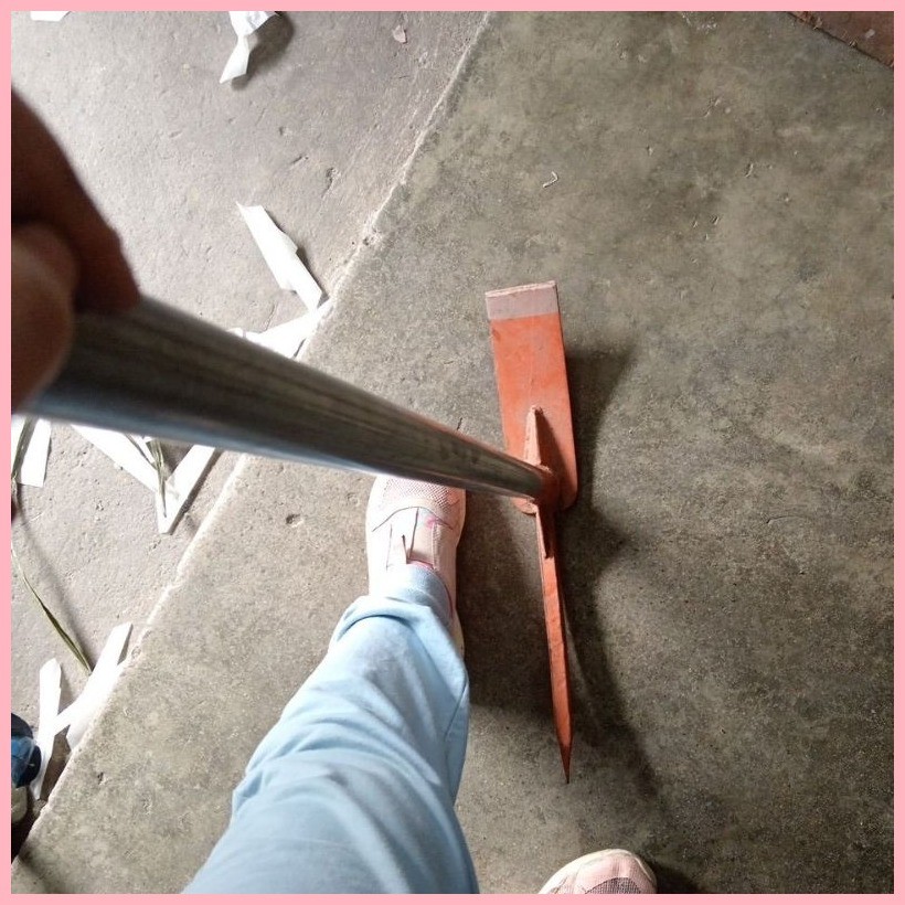 heavy Duty hoe piko with handle full welded full metal | Shopee Philippines