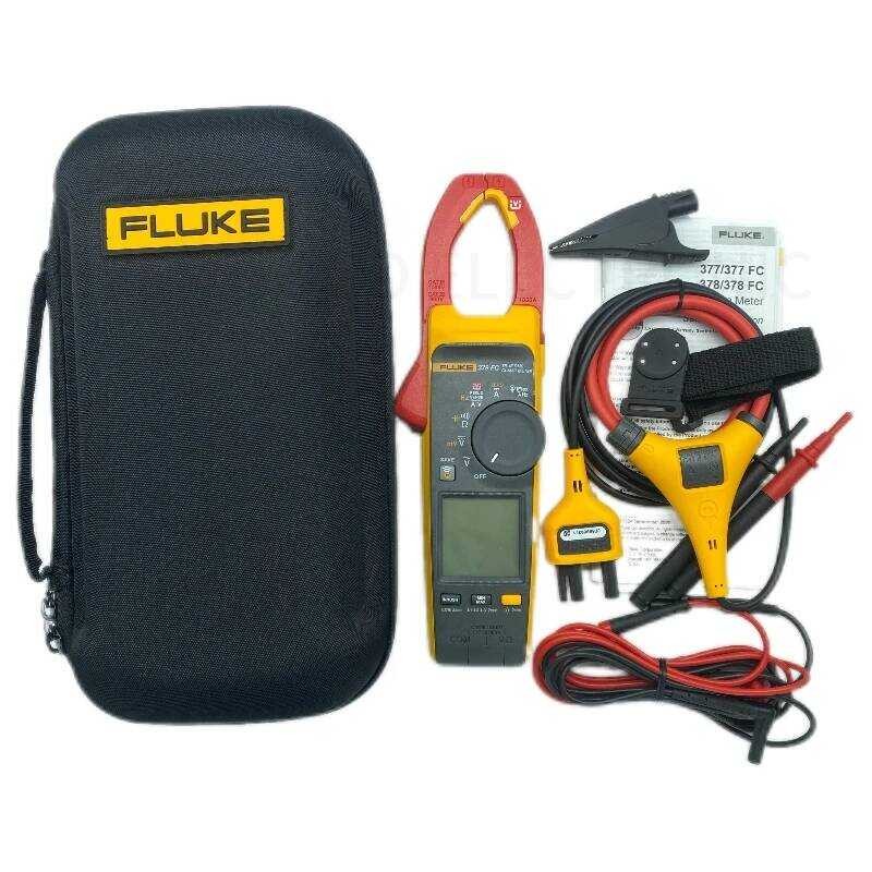 FLUKE 378 378Fc F378 FC Non-Contact Voltage True-Rms Ac/Dc Clamp Meters ...