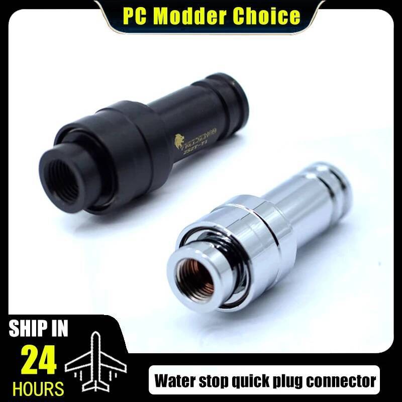 FREEZEMOD Computer Water Cooling Quick Disconnected Fitting Kit, G1/4 ...