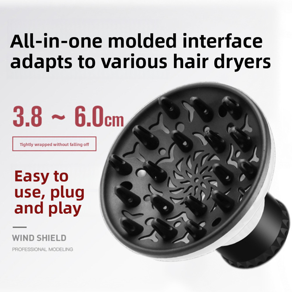 Hair Dryer Diffuser Attachment, Frizz Control Curl Definition, Home ...
