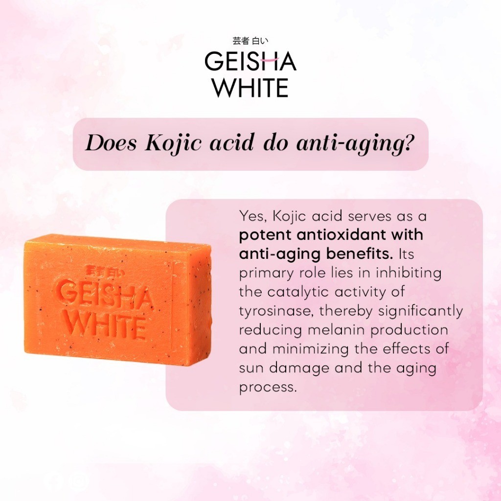 Geisha White Scar And Blemish Skin Brightening Soap With Kojic ...