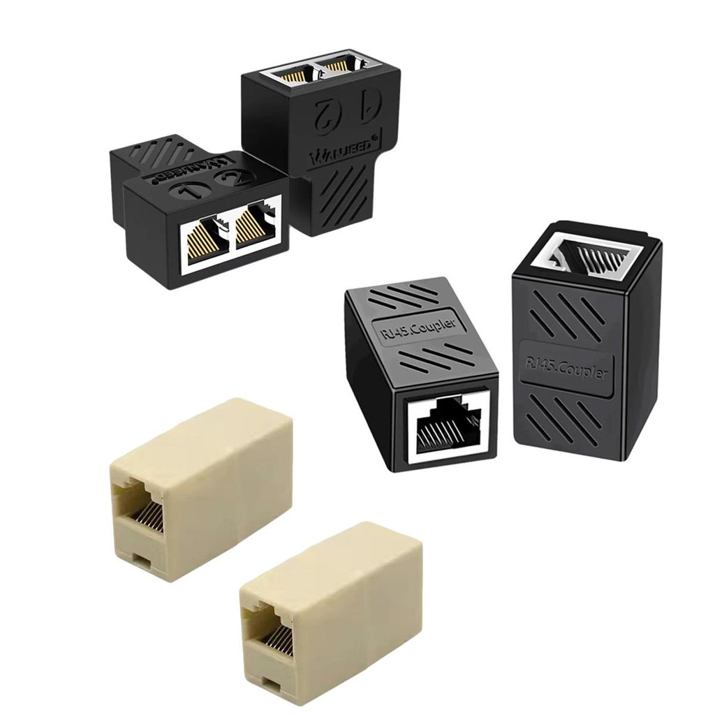 RJ45 Gigabit Ethernet Coupler Adapter for Easy Network Cable Extension ...