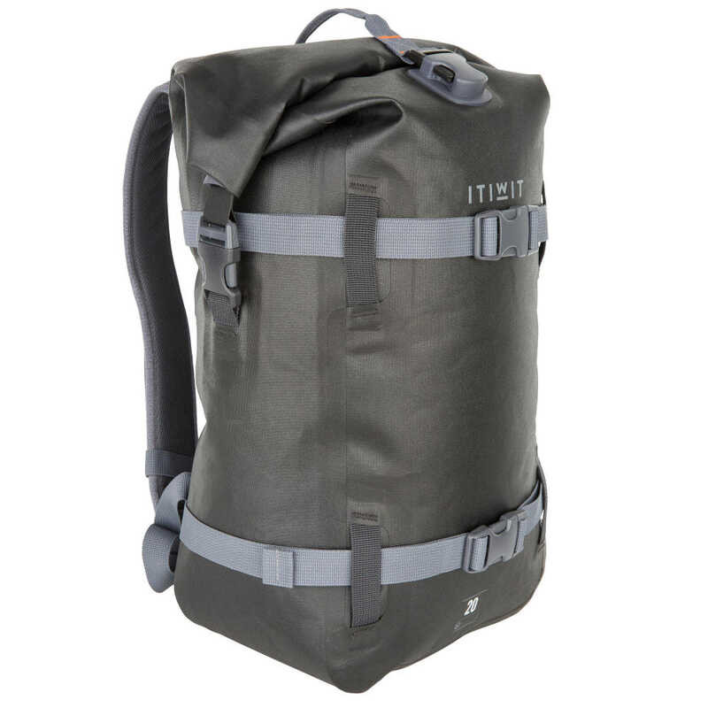Decathlon Itiwit Waterproof Backpack 20L - Black | Shopee Philippines