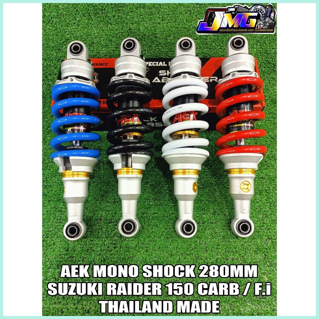 SUZUKI RAIDER 150 CARB / RAIDER 150 F.i AEK MONO SHOCK 280MM 100% ...