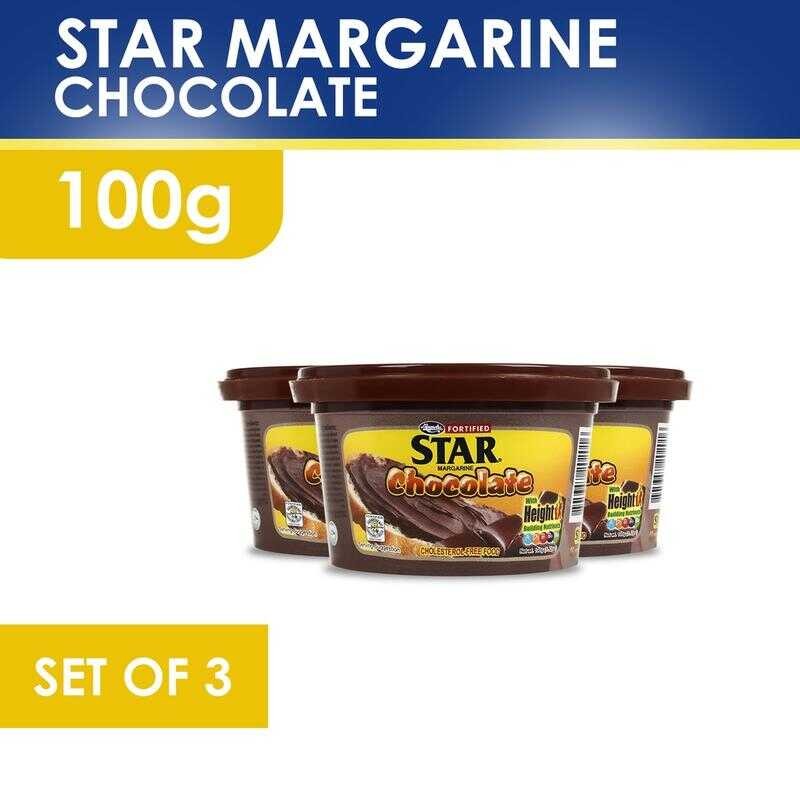 Star Margarine Chocolate 100G Set Of 3 883 30F | Shopee Philippines