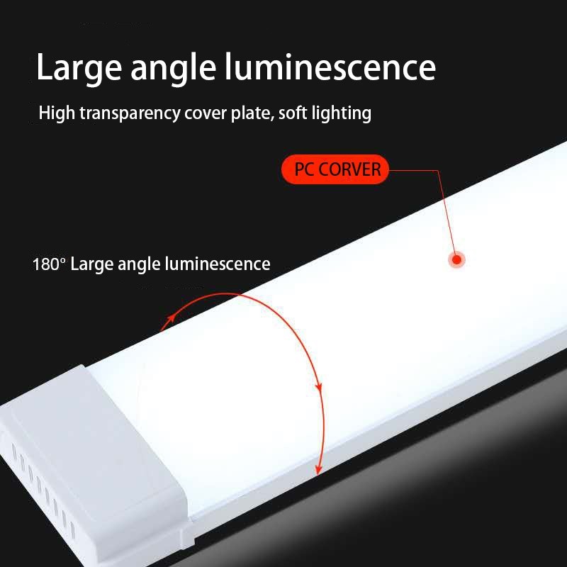 LED Long Strip Light Strip Super Bright Fluorescent Lamp Full Set ...