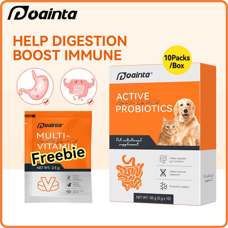PUAINTA For Dog And Cat Activated Probiotics Excessive Itching Frequent ...
