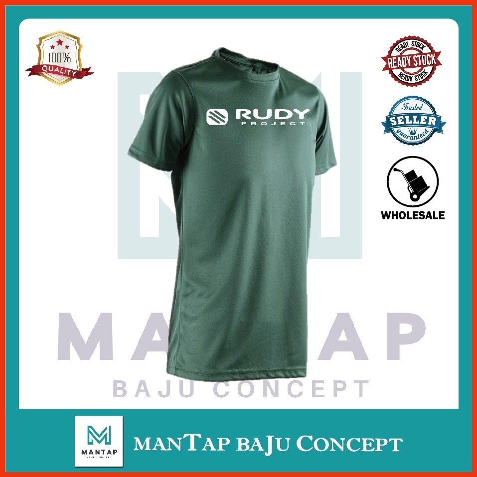 RUDY PROJECT SHIRT JERSEY TSHIRT TEE BAJU QUICK DRY UNISEX SPORT ...