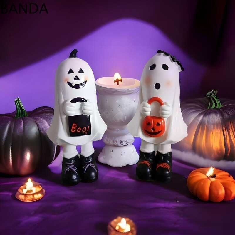 Tt BANDA Themed Resin Figurine Hand-Painted Handicraft Cartoon Standing ...
