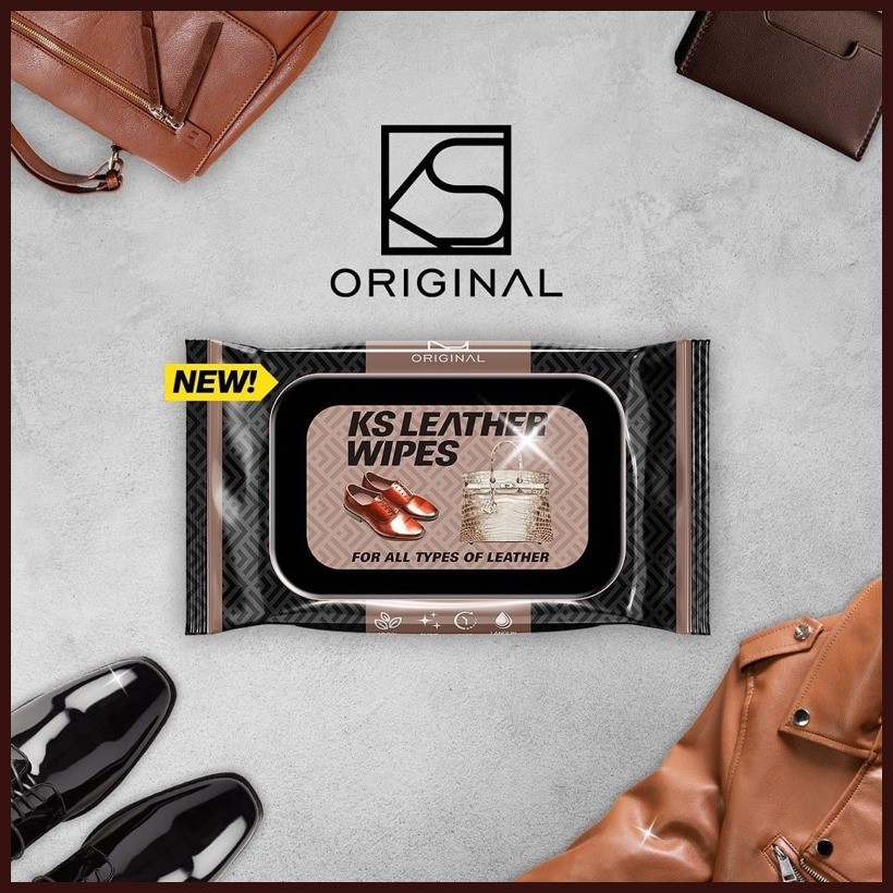 KS ORIGINAL KS LEATHER WIPES [FAST SHIPOUT] Ultimate Cleaner for ...