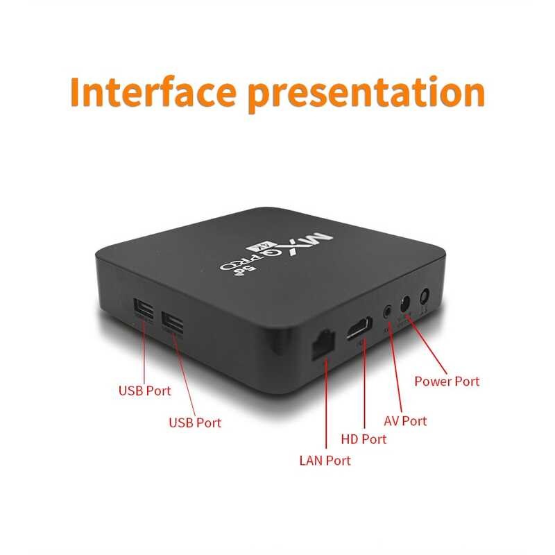 Intelper MXQ Pro TV Box 4K 5G Wifi 8+128Gb Quad Core Smart Media Player ...
