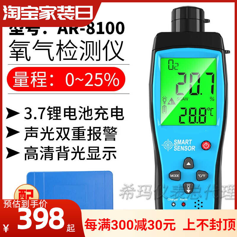 Xima AR8100 Tester AS8801 Rechargeable Content Concentration Detector ...