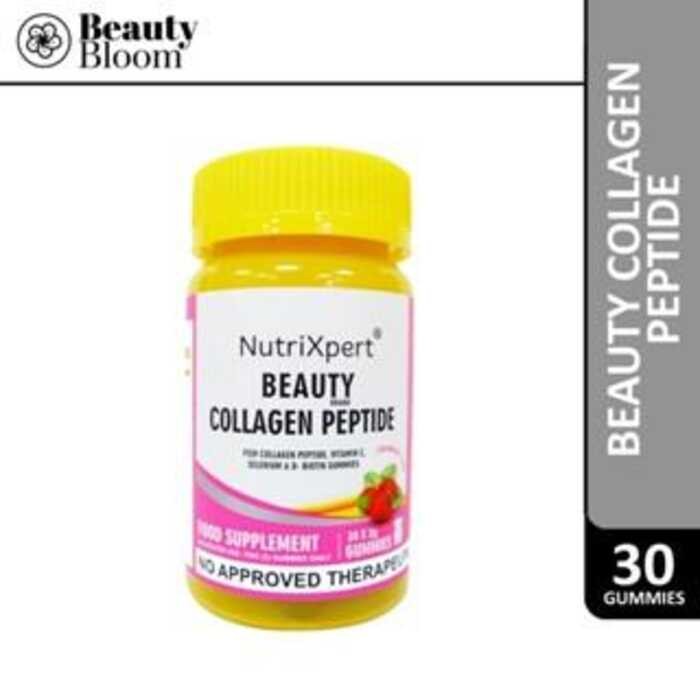 Nutrixpert Beauty Collagen Peptide Gummies 30'S 5Ba | Shopee Philippines