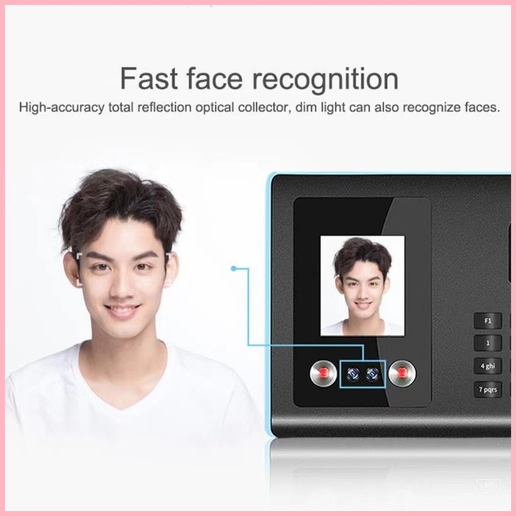 Biometric Attendance System Fingerprint, USB Reader Time Clock Employee ...