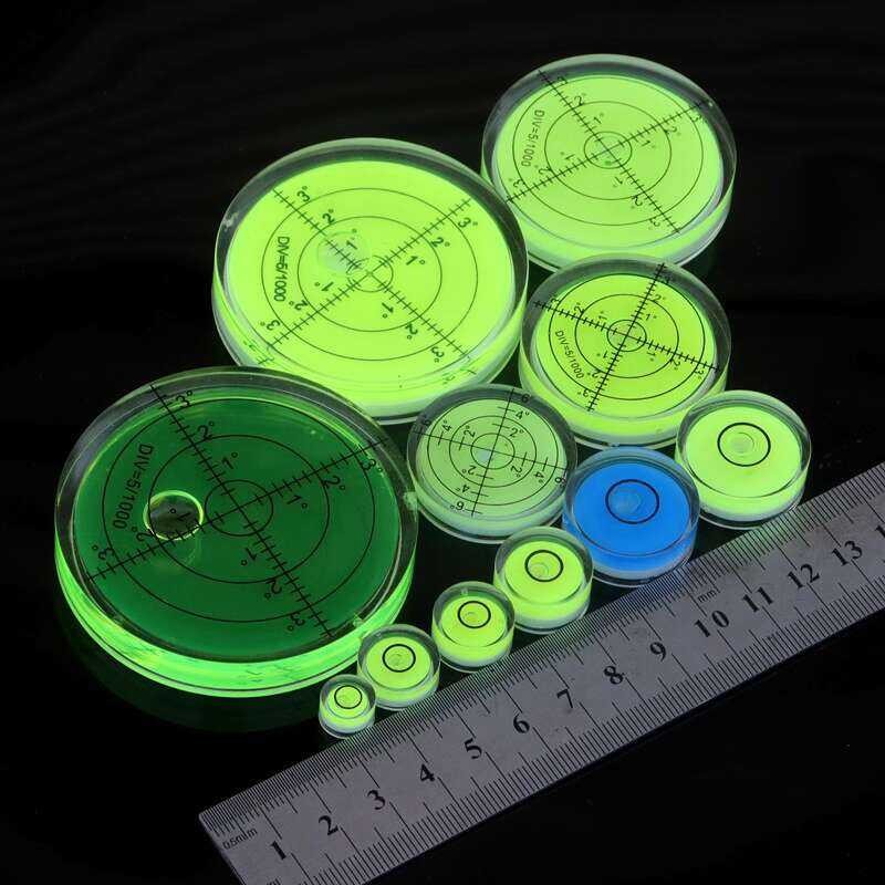 Green Light Level Bead with Magnetic Level Measuring Tool Mini ...