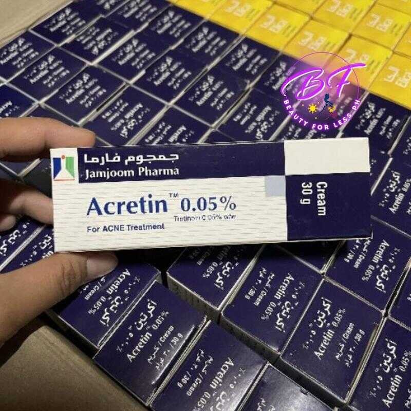 Anti Acne Acretin 0.05% Tretinoin Acne Treatment 30G | Shopee Philippines