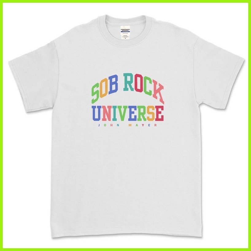 John MAYER - SOB ROCK UNIVERSE FONT T-SHIRT | Shopee Philippines