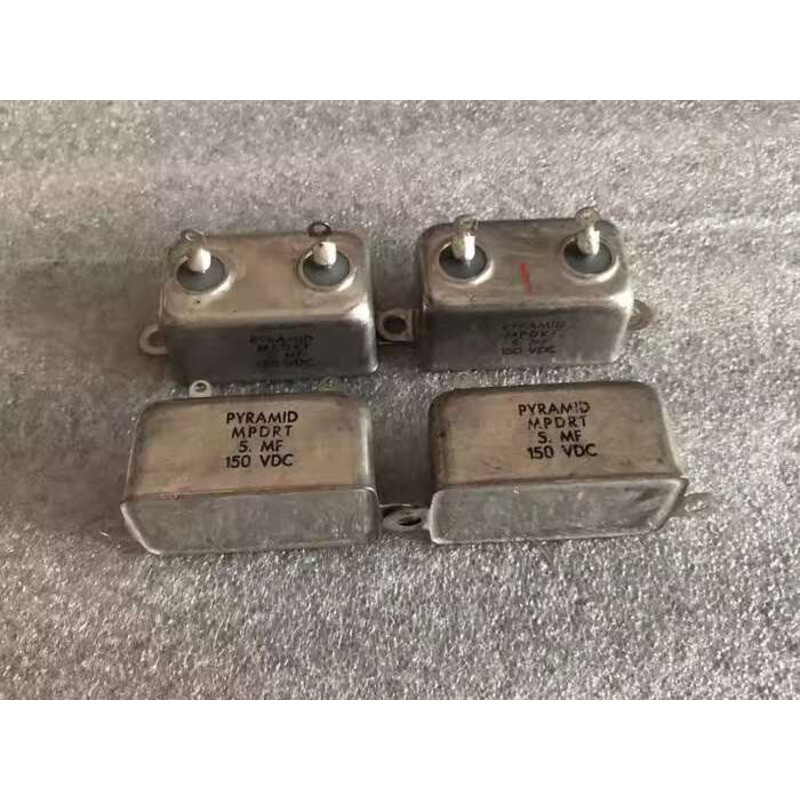 Antique American PYRAMID 5UF 150V Tube Amplifier Frequency Divider Oil ...