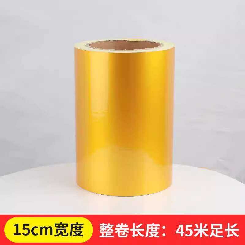 15CM Wide Film Reflective Paper Adhesive 3100 Level Warning Column Tape ...