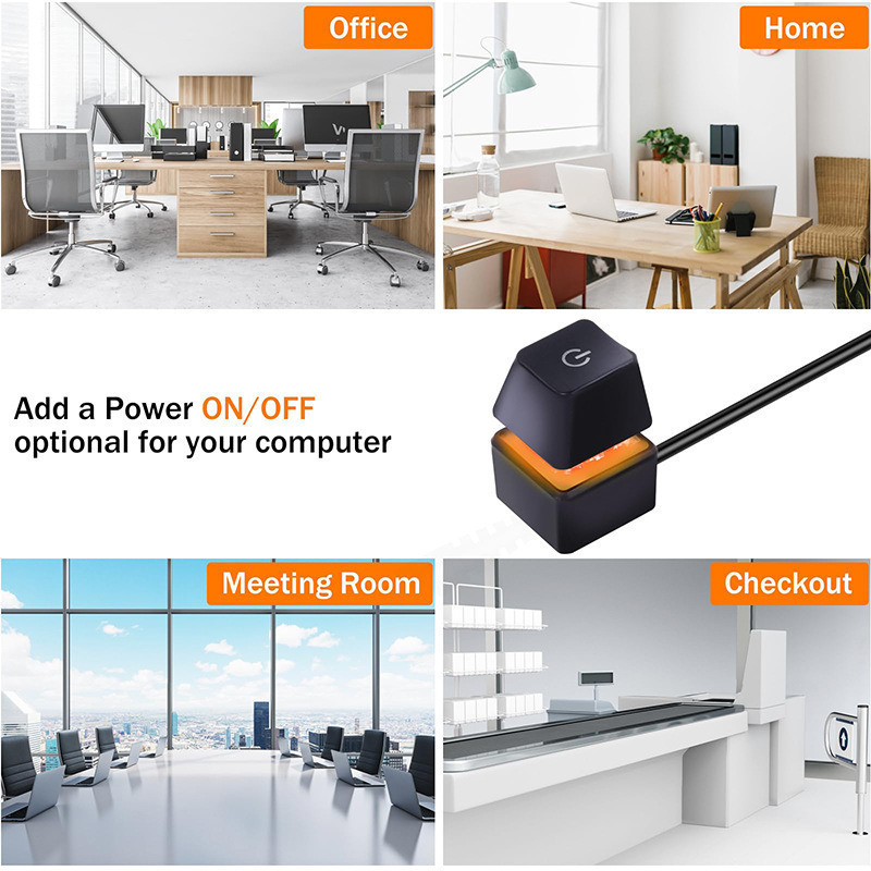 Desktop Computer Power Switch Pc Motherboard External Start Power on ...