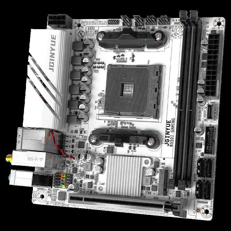 F D Jingyue B550i B450i Gaming Motherboard ITX Mini Am4 Ryzen 4Th 5Th ...