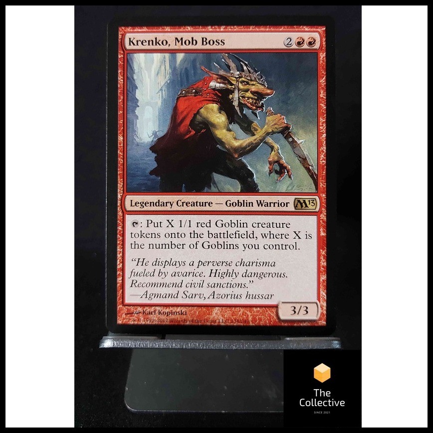 Magic the Gathering - MTG Card Game - Krenko, Mob Boss - M13 [RED ...