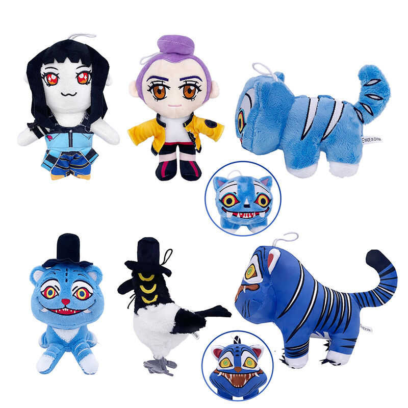 1Pcs 18-26Cm New Kpop Demon Hunters Plush Toy Tiger Cuckoo Rumi Jinu ...