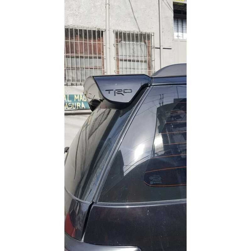 Toyota Fortuner 2005 To 2025 TRD Spoiler / Rear Bumper Spoiler Primer ...
