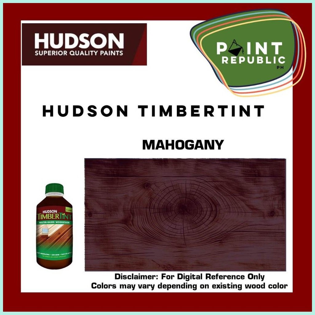 Hudson Timbertint Water Based Deep Penetrating Wood Stain-500ml ...