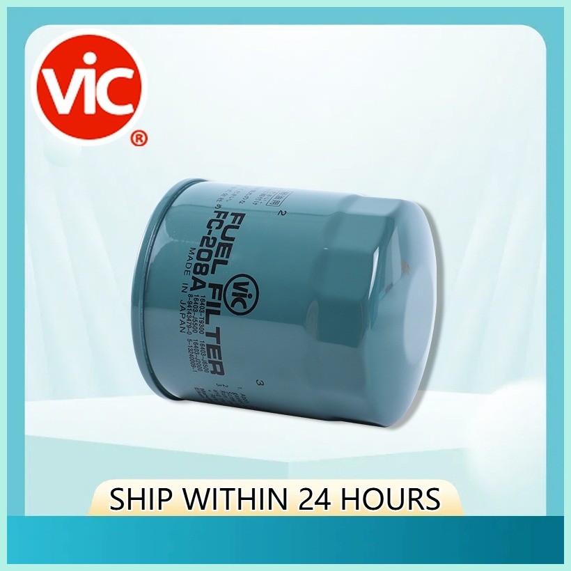 VIC Oil Filter FC-208A FUEL FILTER For ISUZU Elf Nissan Navara Patrol ...