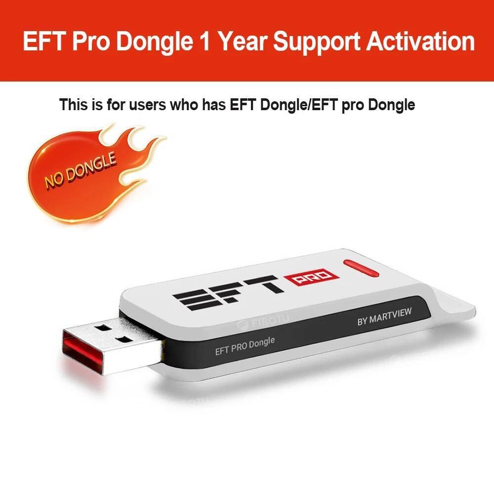 Pro EFT Dongle 1 Year port Activation (NO dongle includes) (NO includes ...