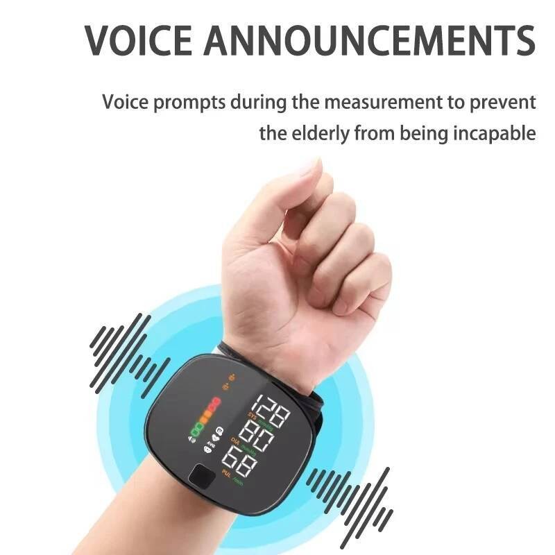 Wrist ABX Type Blood Pressure Monitor LED Display Fast Measurement ...