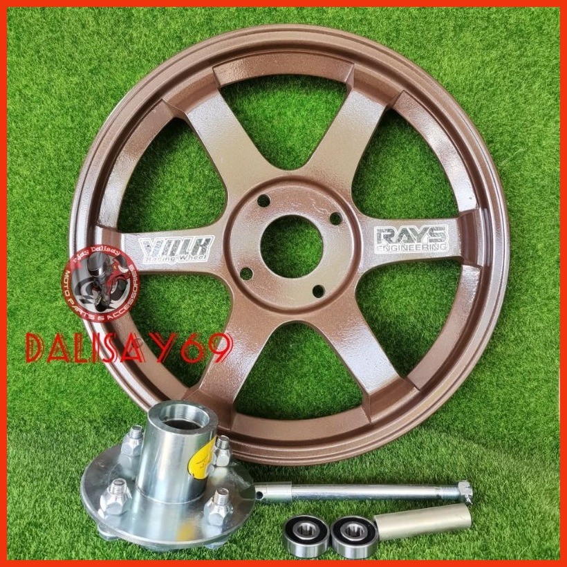 tricycle side wheel mags set w/hub by 17" heavy duty 6302 bearing ...